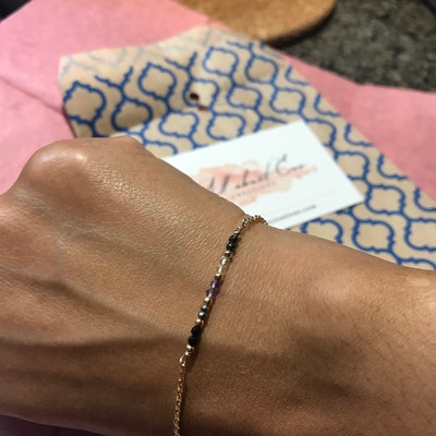 Empath Protection Bracelet. Block Negative Energy. Black Tourmaline ...