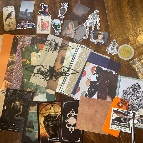 BROWN STICKER PACK | Journal Sticker Kit Vintage Theme Embellishments ...