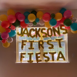 First Fiesta Balloons First Fiesta Decorations Fiesta First Birthday ...