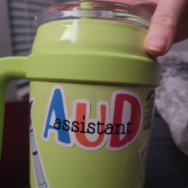 Say the Word Laud Sticker Audiology Word Recognition Testing Humor ...