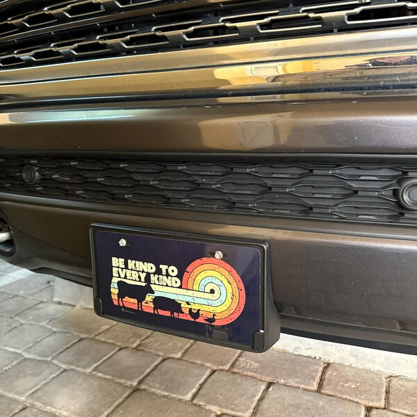 Custom License Plate Front Car Tag, Aluminum or Plastic Personalized ...
