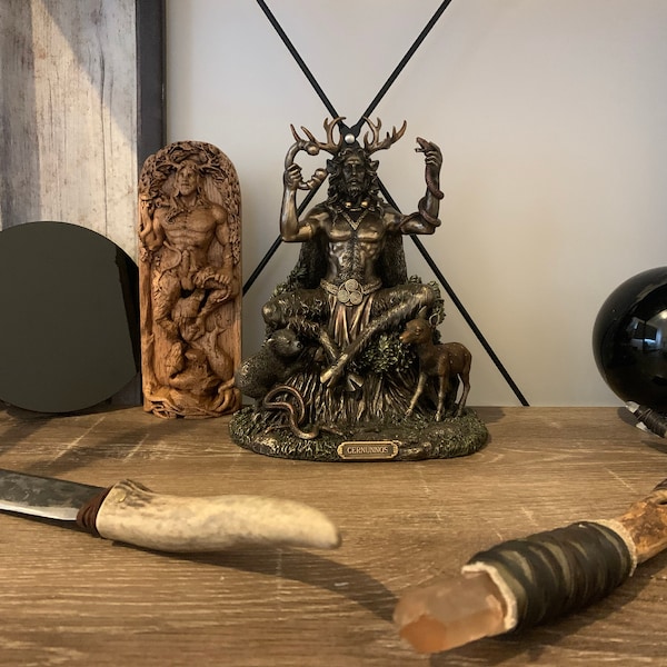 Cernunnos 2, Cernun, Horned God, Celtic God, Pagan God, Wiccan, Wicca, Altar, Druid, Witchcraft ...