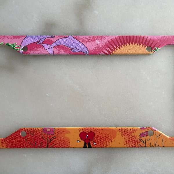 Rauw Alejandro Fox License Plate Frame (BLACK), Rauwalejandro License ...