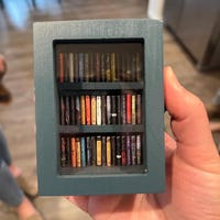 Personalized Pocket Edition Anxiety Bookcase Study Decoration MINI ...