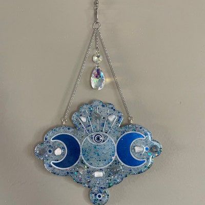 Third Eye Celestial Evil Eye Resin Tray Resin Resin Art Epoxy Epoxy Art ...