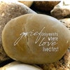 Engraved Word Rock Inspirational Quotes You Are My Rock - Etsy