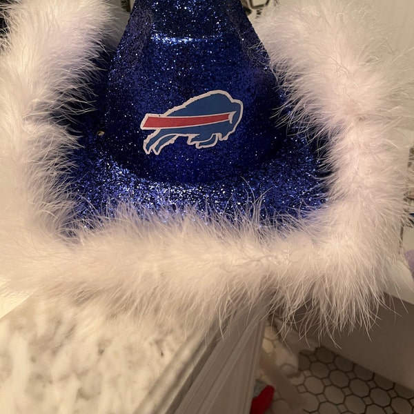 College Themed Glitter Cowboy Hat | Customizable Cowgirl Hat Made to ...