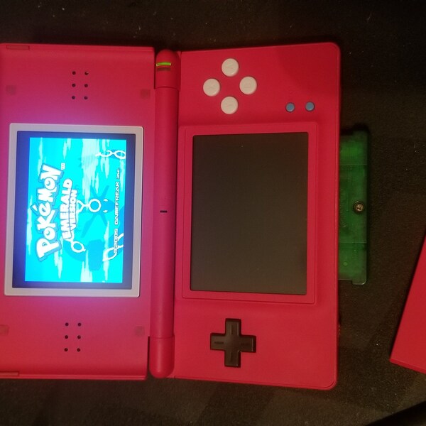 High Quality Custom Nintendo DS Lite Smoke Gray W/ Red Buttons - Etsy