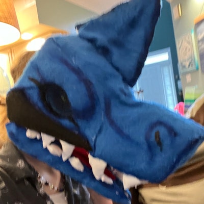 Saber Tooth Mask - Etsy