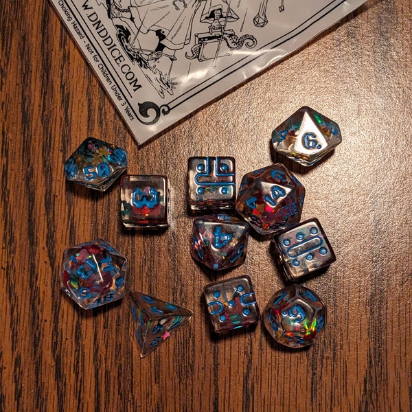 Retro Arcade Exclusive 11 Dice Set Video Game Dice With Unique DND DICE ...