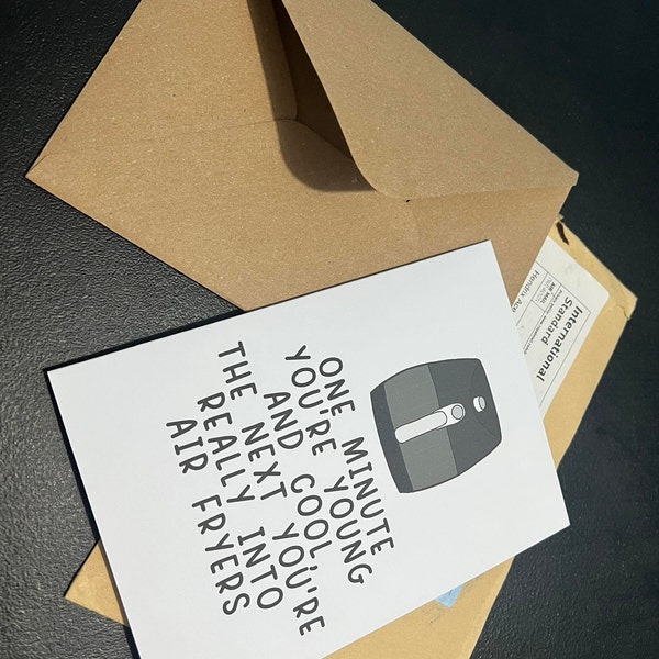 Funny Birthday Card for Him or Her | Frying Pans - Etsy