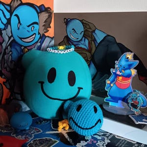 Crochet Plush Smiley Bomb Fanart - Etsy