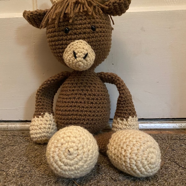 Crochet Yak Amigurumi Pattern - Etsy
