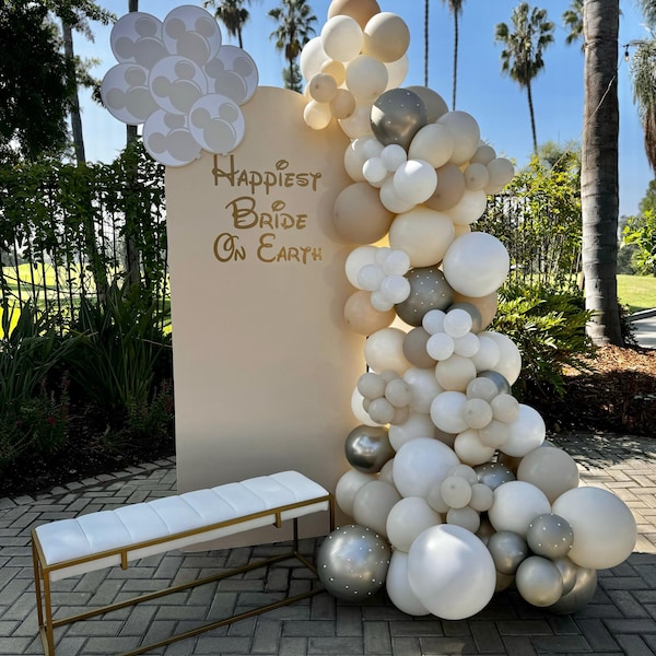 Printable Pastel Mickey Balloons, Disneyland Baby Shower Stand up Prop ...