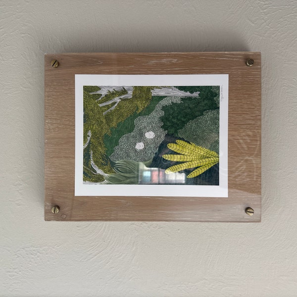 Art Print From Original Pencil Drawing: the Long Goodbye, Minimal Art ...