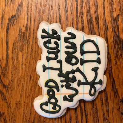 Good Luck With My Kid Cookie Cutter - Etsy