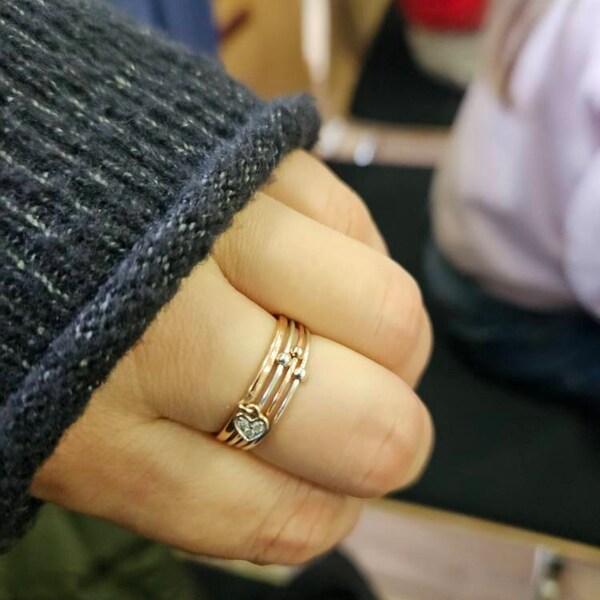 Choose Your Orbit Ring, Spinner Rings, Stacking Rings, Modern Sterling ...