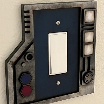 Star Wars Inspired Outlet/switch Plates: Lasercut Single Gang - Etsy