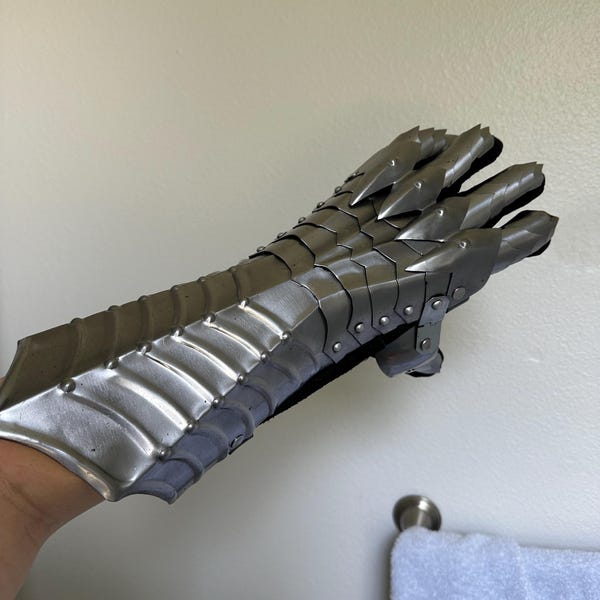 Medieval Blueing Steel Scale Aventail Armor Corset Necklace Halloween ...