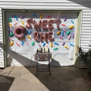 Sweet One Balloons Donut Birthday Decor First Birthday Party 1st ...