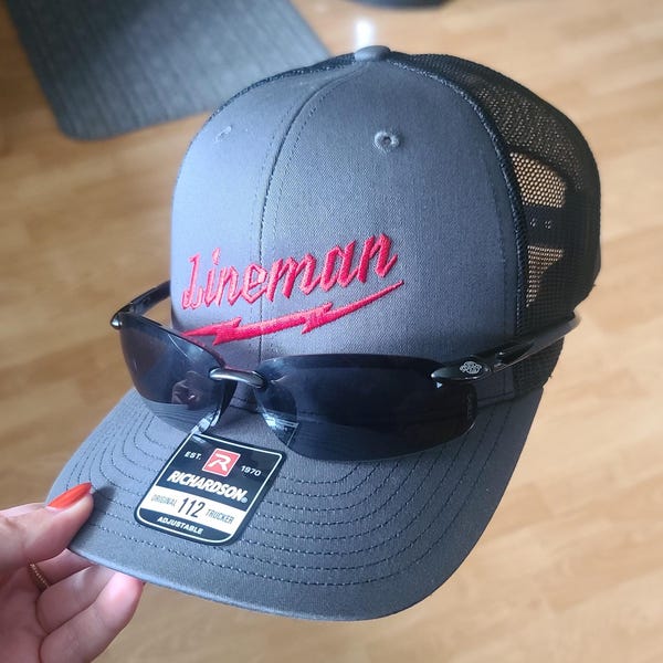 Oilfield Worker - Oil Rig Leather Patch Hat | Oilfield Gift, Great for ...