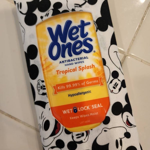 Pink Disney Princesses Print Wipe Case / Travel Wipes Case / Wipes Case ...