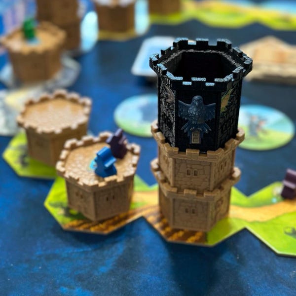 Terrorscape: Upgraded Base Game Components Board Game Accessories Board ...