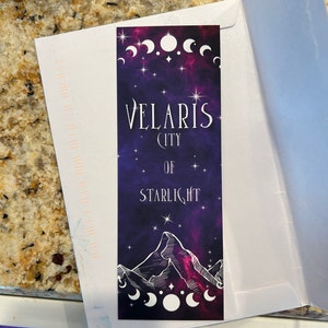 ACOTAR Velaris Officially Licensed Bookmark City of Starlight to the ...