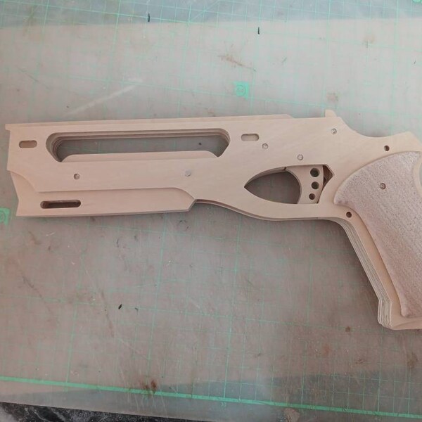 MDF Robotic Arm With Magnetic Gripper - PDF Templates for Laser Cutting ...