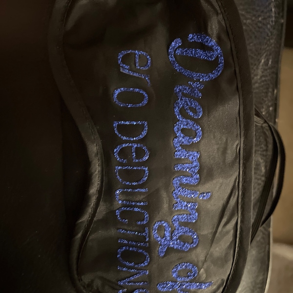 Dreaming of Zero Deductions Cheer Sleep Eye Mask, Gymnastics Sleep Eye ...