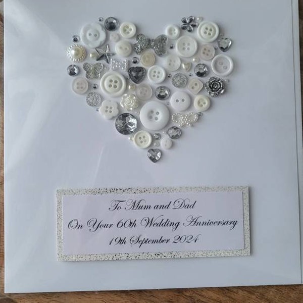 Handmade Birthday Card for Partially Sighted or Blind, for Man or Woman ...