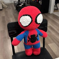 Low Sew, Hero Spider Chibi PDF Pattern Instant Download (amigurumi ...