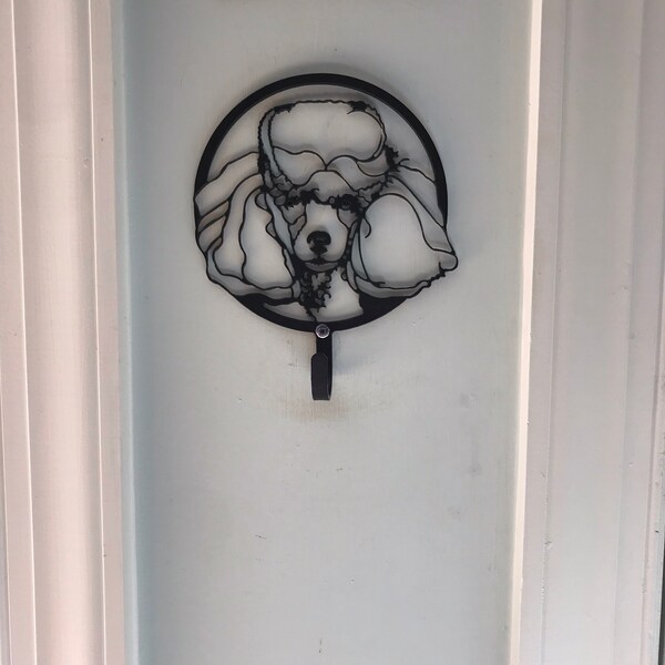 Cavalier King Charles Spaniel Dog Leash Hook or Key Hanger Made From ...