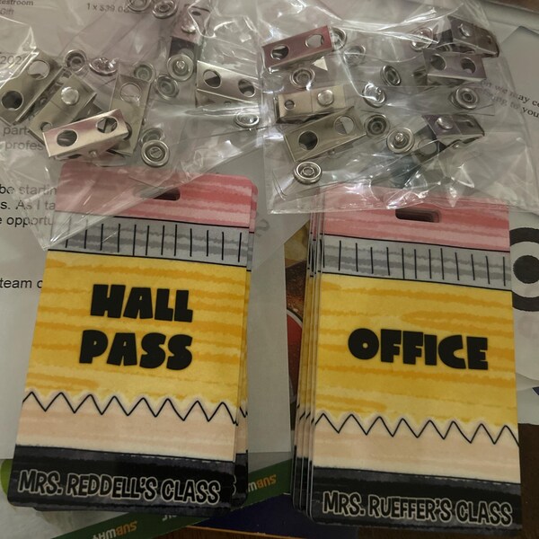 Pencil Dispenser Vinyl Decal Personalized With a Name Waterproof Vinyl ...