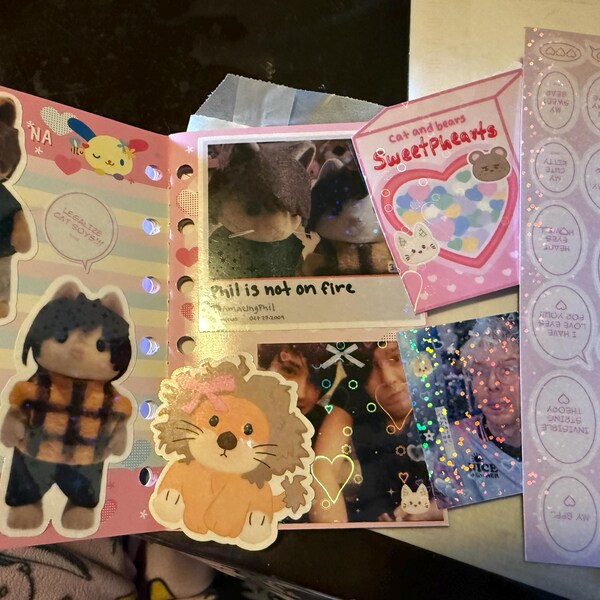 DAY6 Denimalz Calico Critter Sticker - Etsy