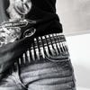 Bullet Belt,punk Belt,gothic Belt,heavy Metal Bullet Belt,punk Fashion ...