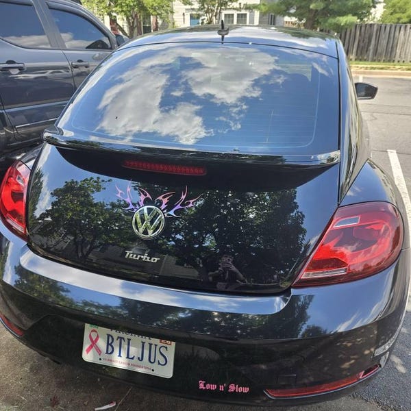 Curb Killer Barbed Wire Heart Bumper Sticker | Funny Car Decal | Bad ...