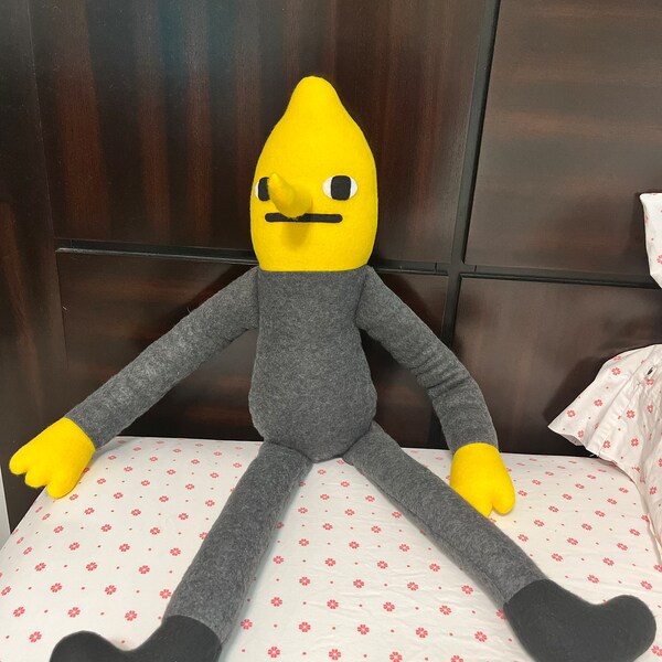 Medium Lemongrab- Handmade Soft Fleece Plush Toy - Etsy