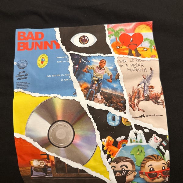 Fuerza Regida, 111XPANITIA Album JOP Red Glitter Shirt | Graphic Tees ...