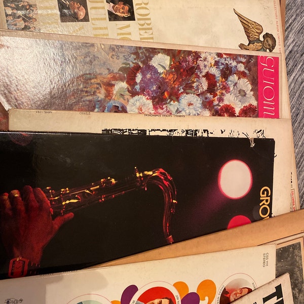 Huge Lot of Vintage Vinyl Records 12” Inch for Playing Decorating or ...