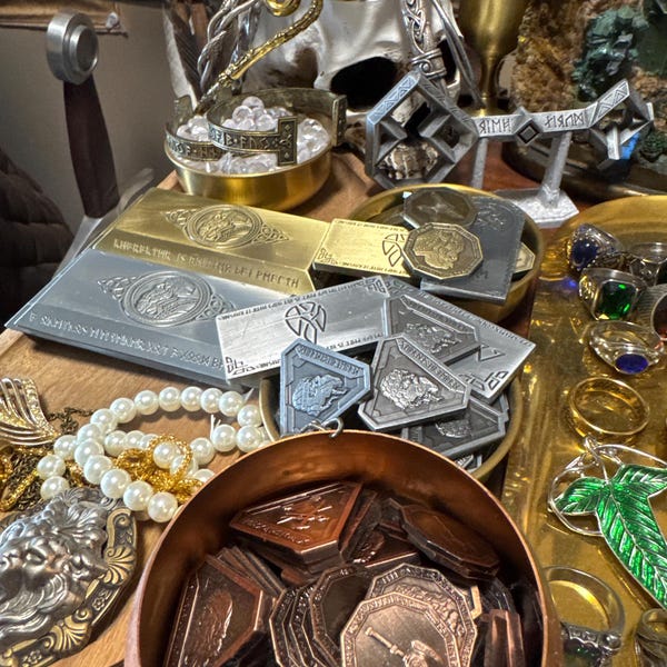 Fantasy Coins - Dwarven Gold - Etsy