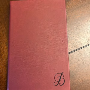 Personalized Journal for Women, Custom Leatherette Journal With Name ...