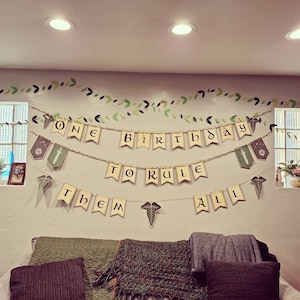 One Birthday to Rule Them All, Epic Fantasy Party Banner, 1st Birthday ...