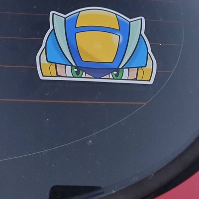 Megaman X Holographic Sticker Megaman X Series - Etsy
