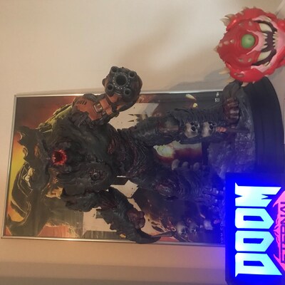 DOOM ETERNAL Led Lightbox Sign - Etsy
