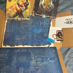 Un-official Handmade Fallout 4 Cardboard Box Props | Etsy