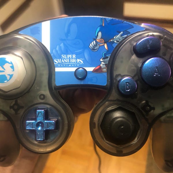 Nintendo Gamecube Controller Skin / Decal / Sticker - Custom Image - Etsy