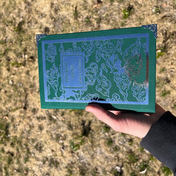 Fourth Wing Custom Rebound Book (hardback) - Etsy