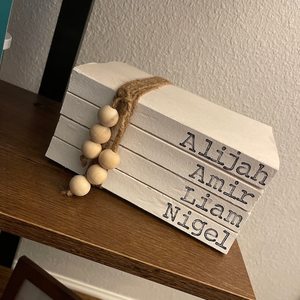 Personalized Name Books / Easter Gifts / Personalized Books / Wedding ...