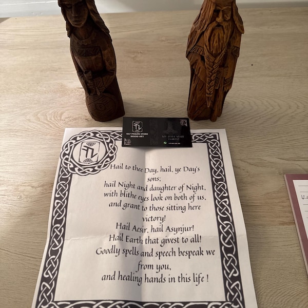 Odin Wanderer God Norse Altar Statues Odinism - Etsy